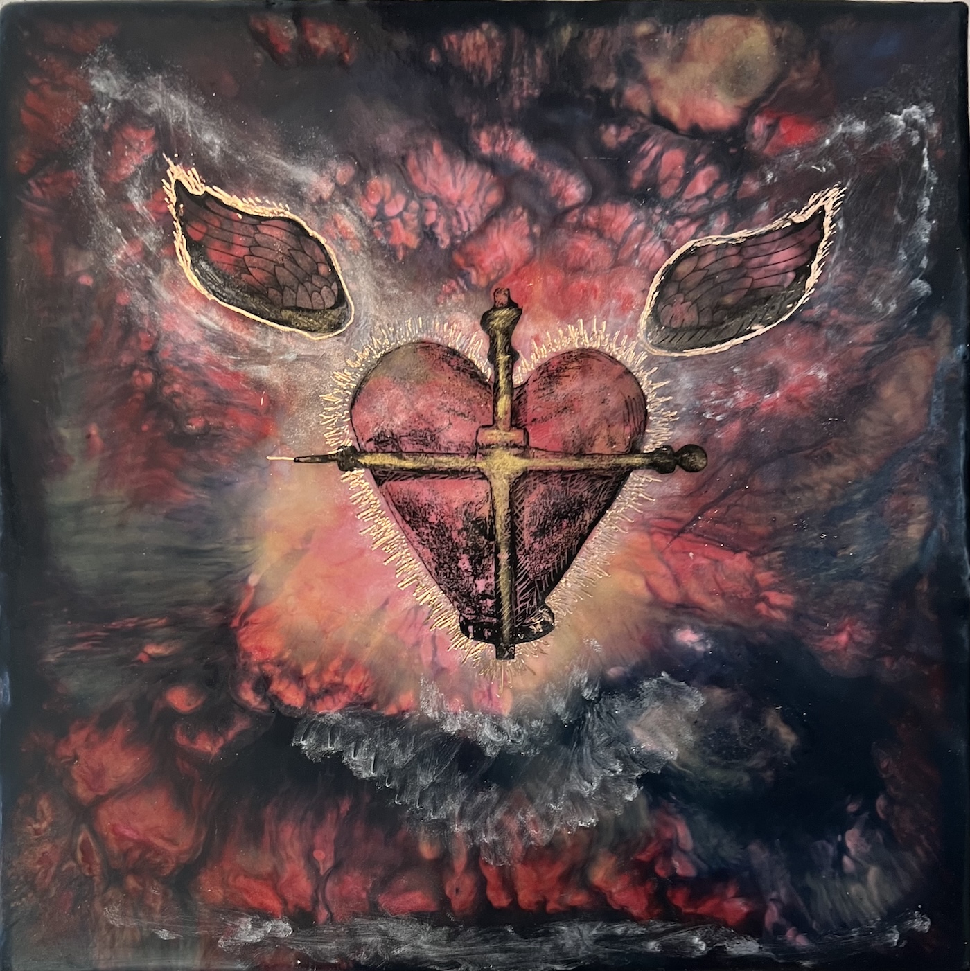 June 2025 Heart Directed - Debbie Mathew Art